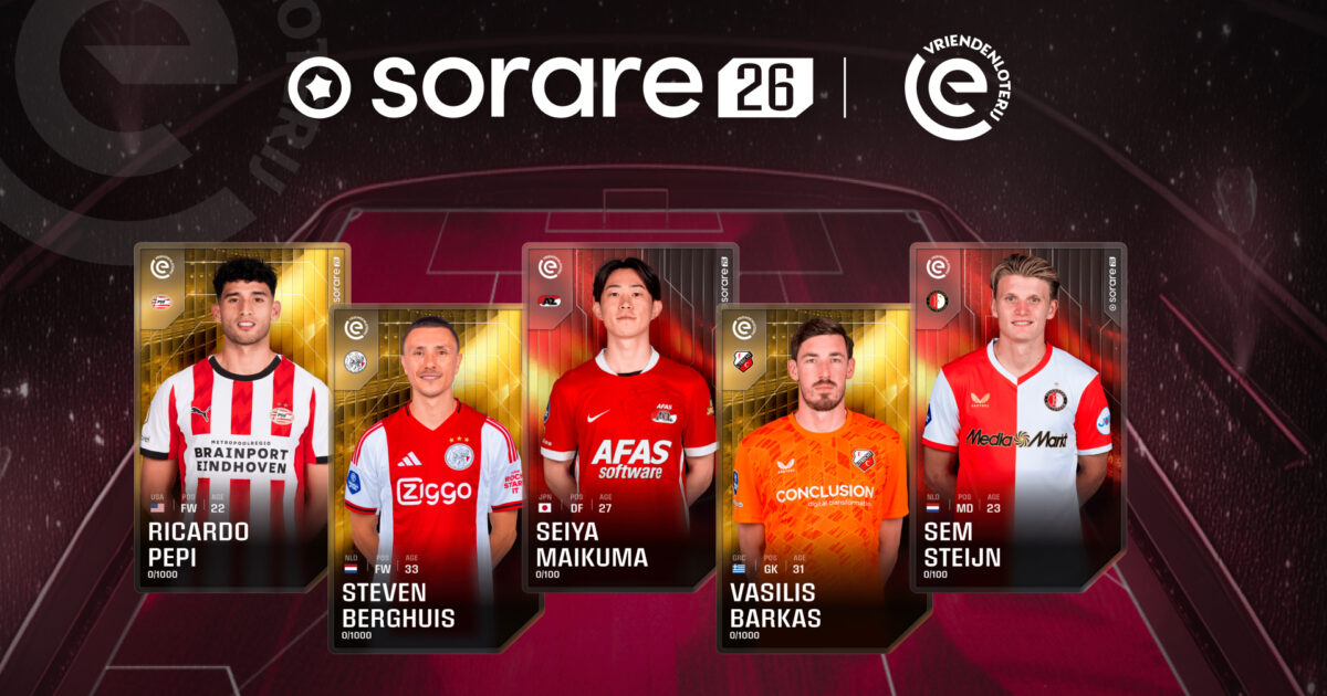 Eredivisie | Eredivisie and Sorare Extend Exclusive Global…