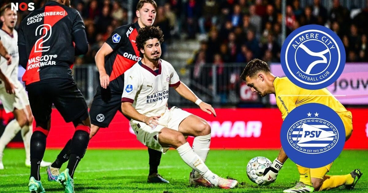 Eredivisie | Samenvatting Almere City FC - PSV